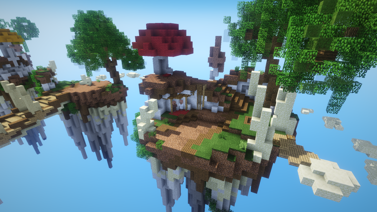 BedWars Map - Mushrooms | Chunkfactory